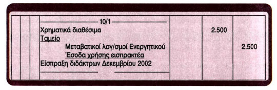 7.12 ΜΕΤΑΒΑΤΙΚΟΙ ΛΟΓΑΡΙΑΣΜΟΙ